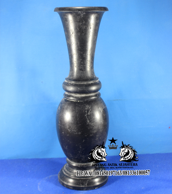 Contoh Design Vas Bunga Marmer Hitam Yang Berkualitas - Marmer Online ...
