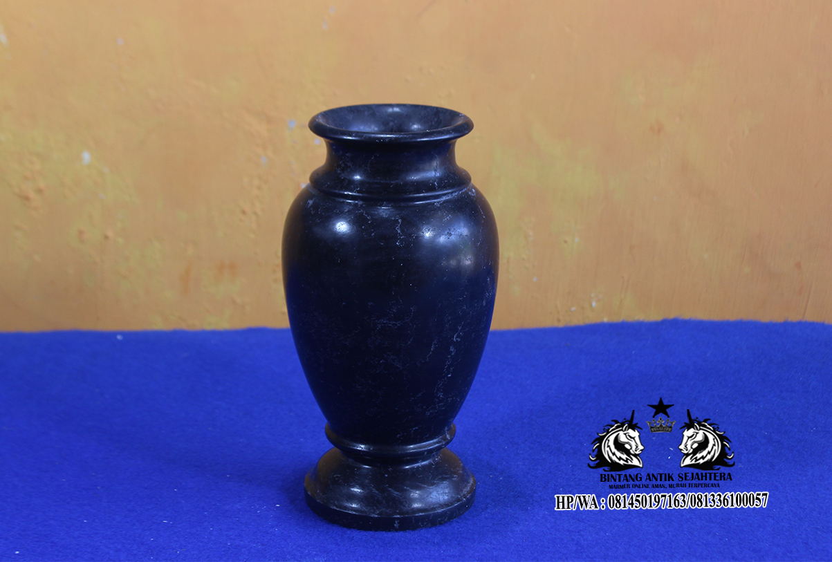 Contoh Design Vas Bunga Marmer Hitam Yang Berkualitas - Marmer Online ...