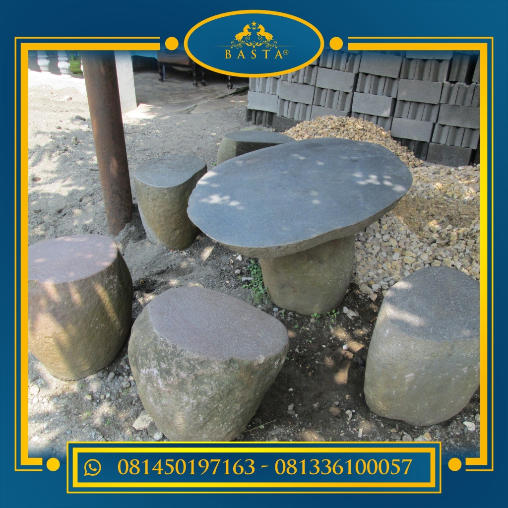 Contoh Meja Batu Kali Minimalis dengan Desain Terbaru » Marmer Tulungagung