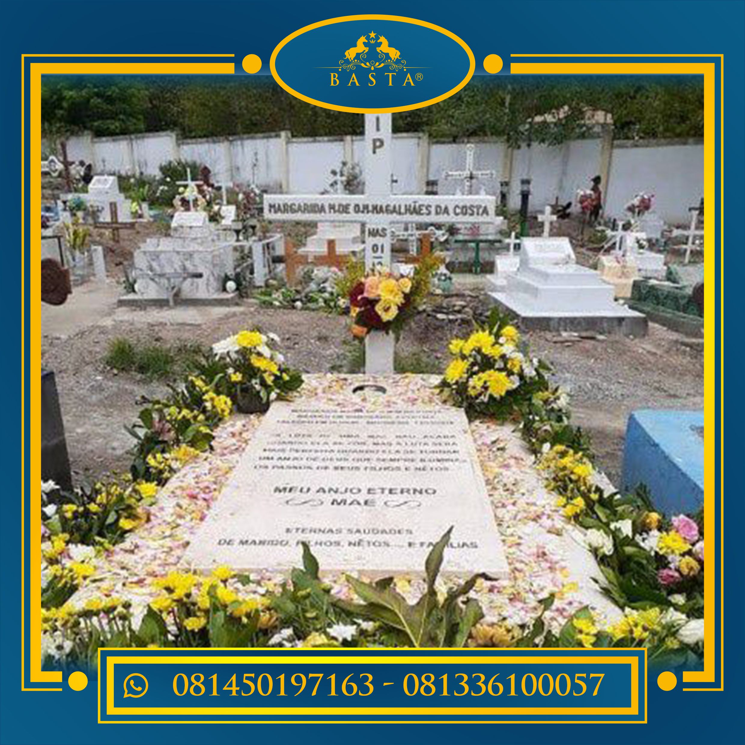 DESIGN MAKAM MARMER MEWAH TERBARU DARI BASTA MARMER SELALU LARIS DAN ...