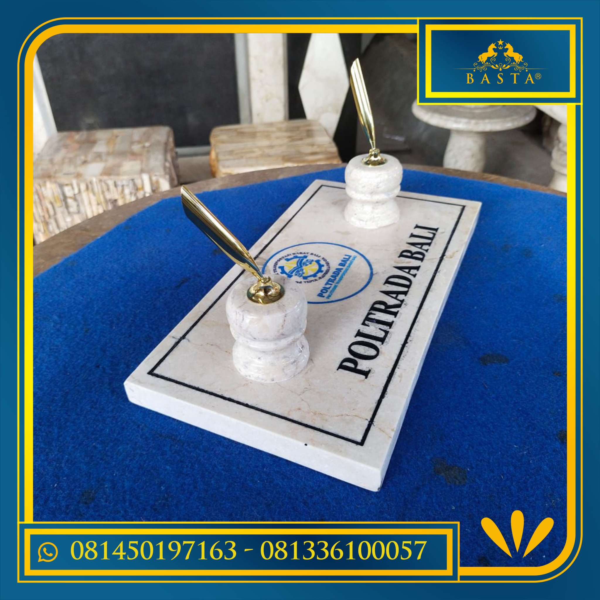 Harga Tempat Pulpen Meja Marmer Eksklusif untuk Souvenir Mewah » Marmer ...